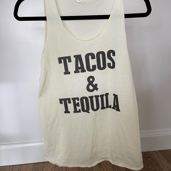 Tops | Tacos Tequila Tank | Poshmark